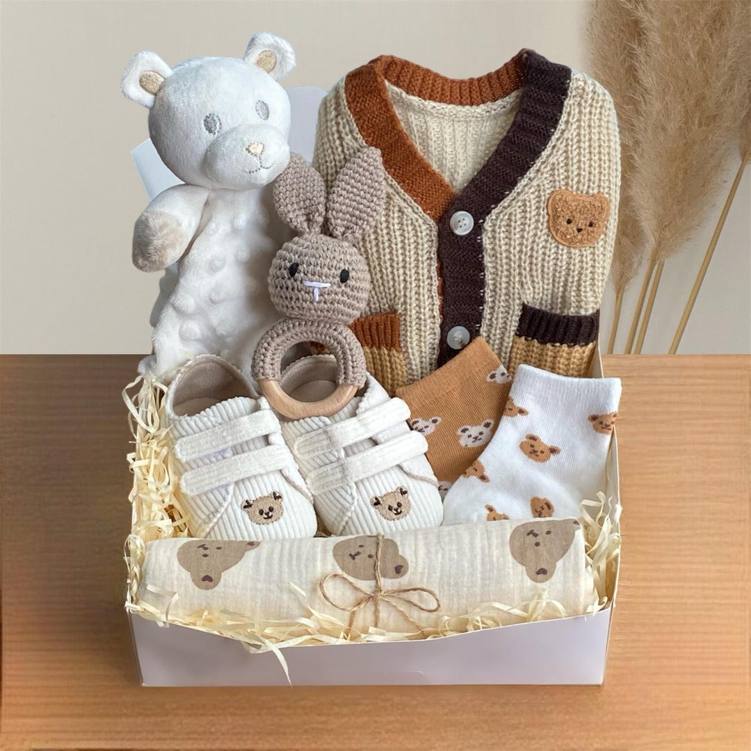 Baby Gift Box, Baby Shower Gift, Baby Gift Set, New Baby Boy Gift ...