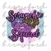 Scrunchie Squad Sublimation Design - 300 DPI - Etsy