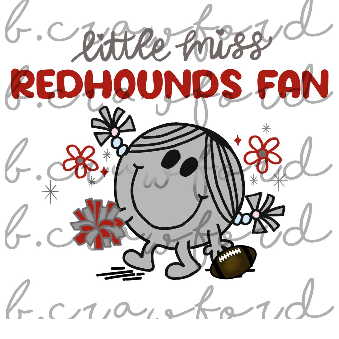 LM Redhounds Fan Football Sublimation Design - 300 DPI - Etsy