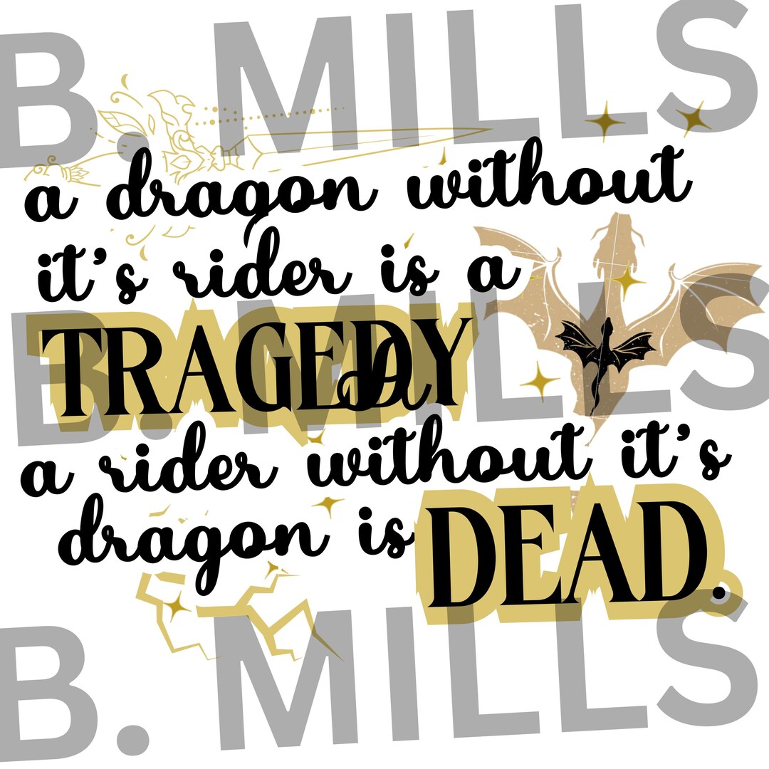 Fourth Wing Dragon Rider Sublimation Design - 300 DPI - Etsy
