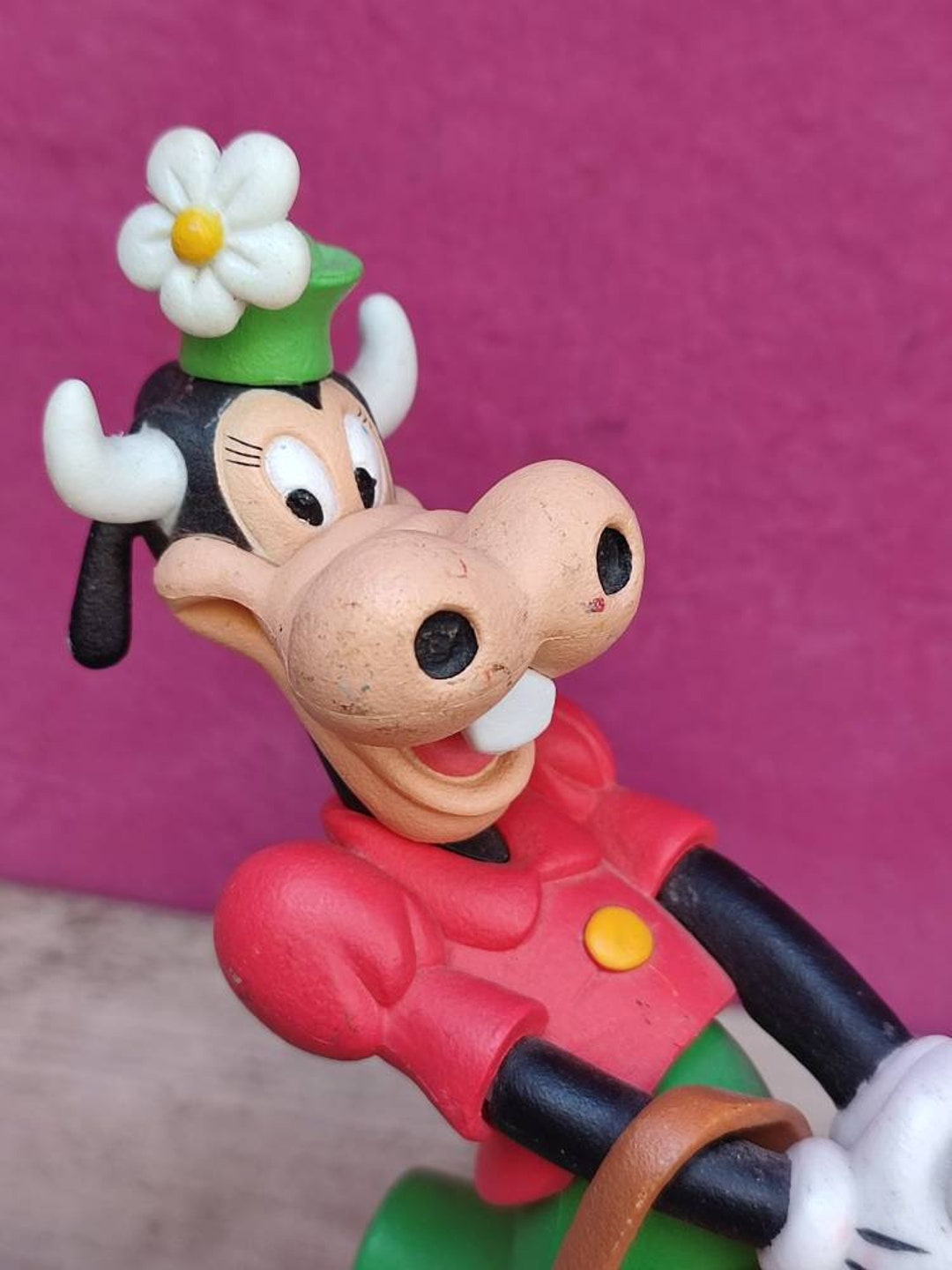 Vintage Disney Character Clarabelle Cow Figure Miniature Toy for ...