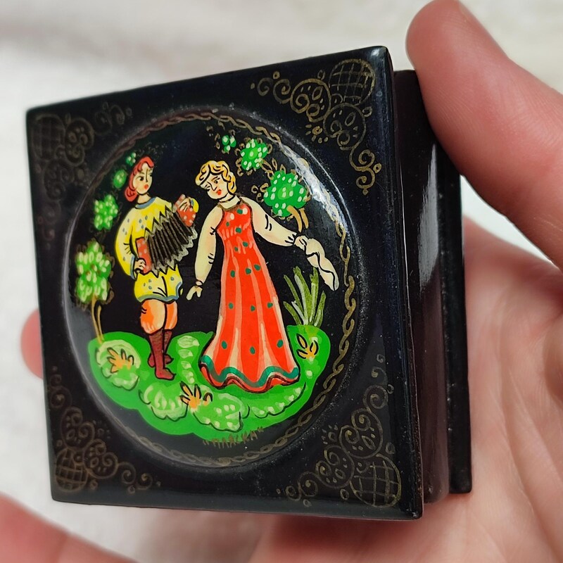 Russian Tin Box - Etsy