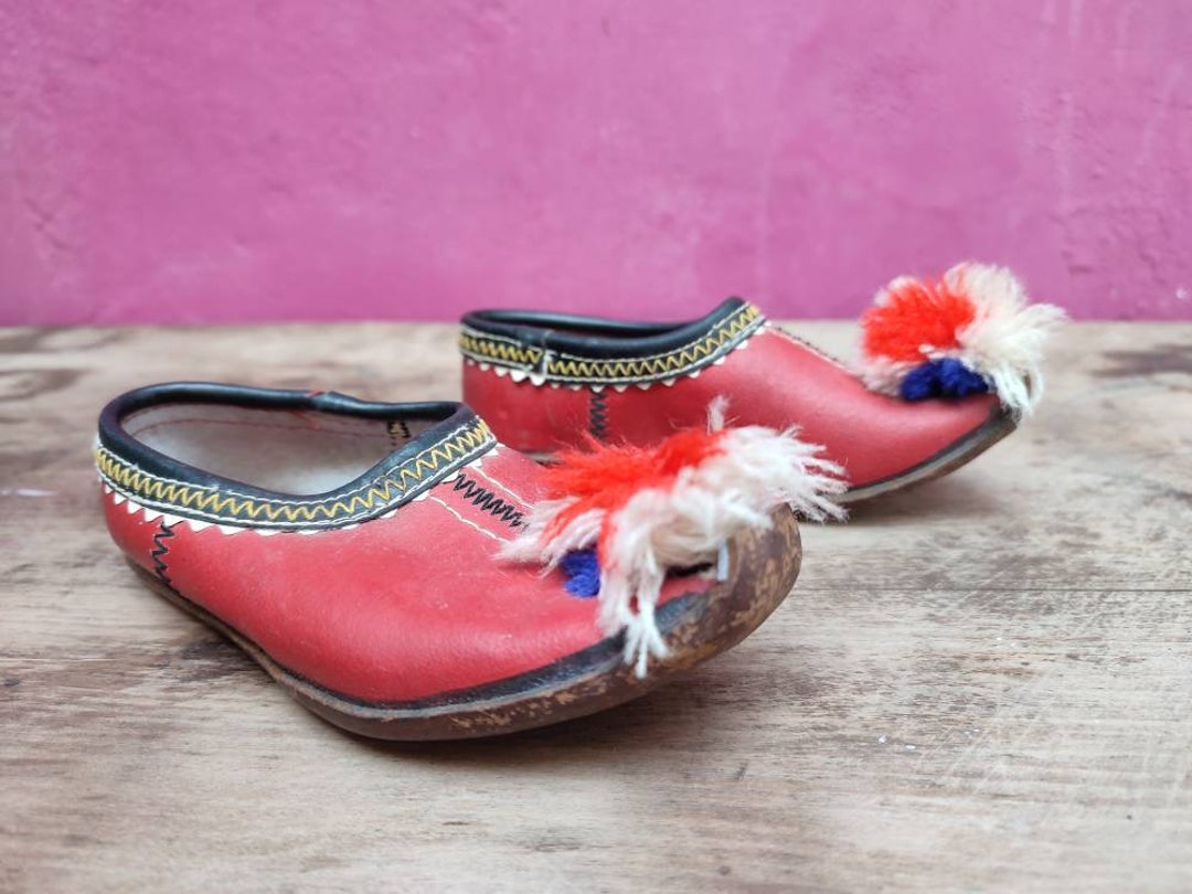 Vintage Greek Traditional Tsarouchi Rustic Shoes Costume Shoes - Etsy