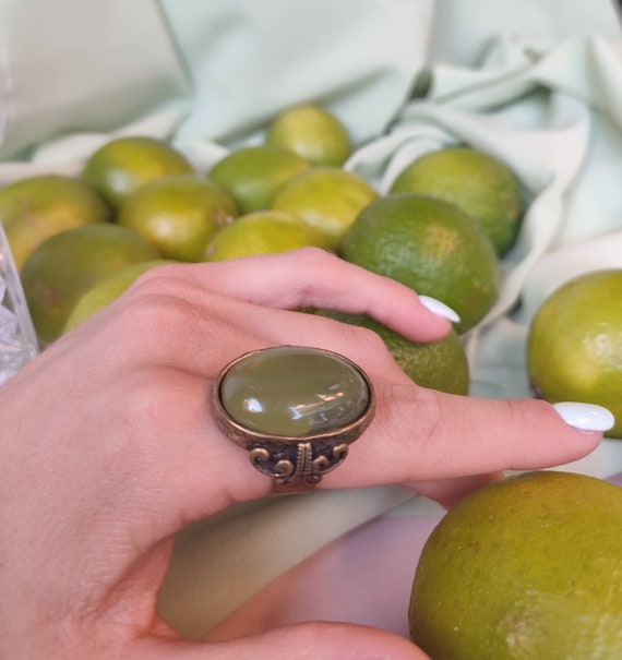 Vintage Bohemian Soul Ring Boho Chic Hippie Mystic Ring - Etsy