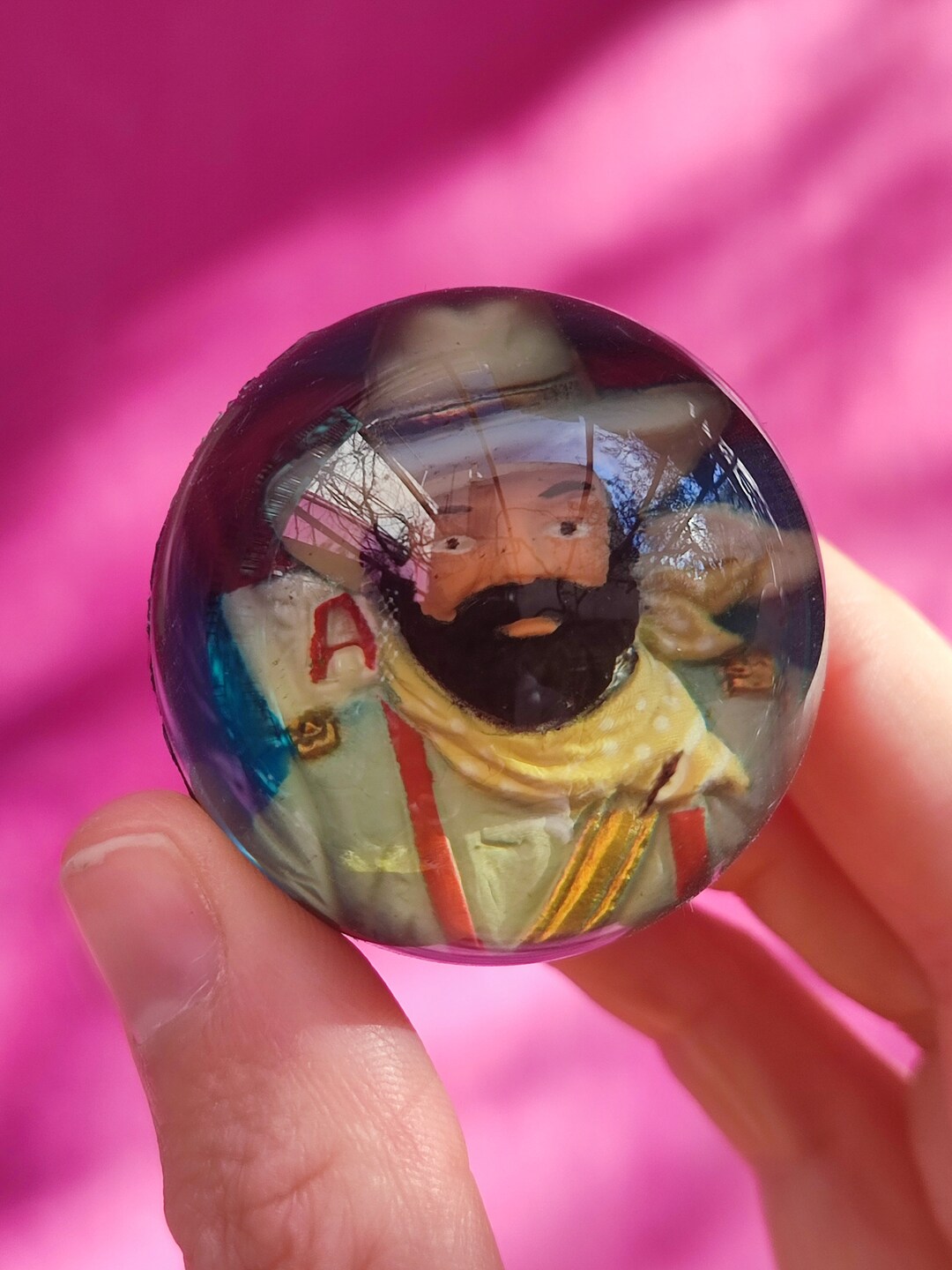 Vintage Bouncing Ball Rubber Bouncy Ball Hobbies Men's Figure Ball ...