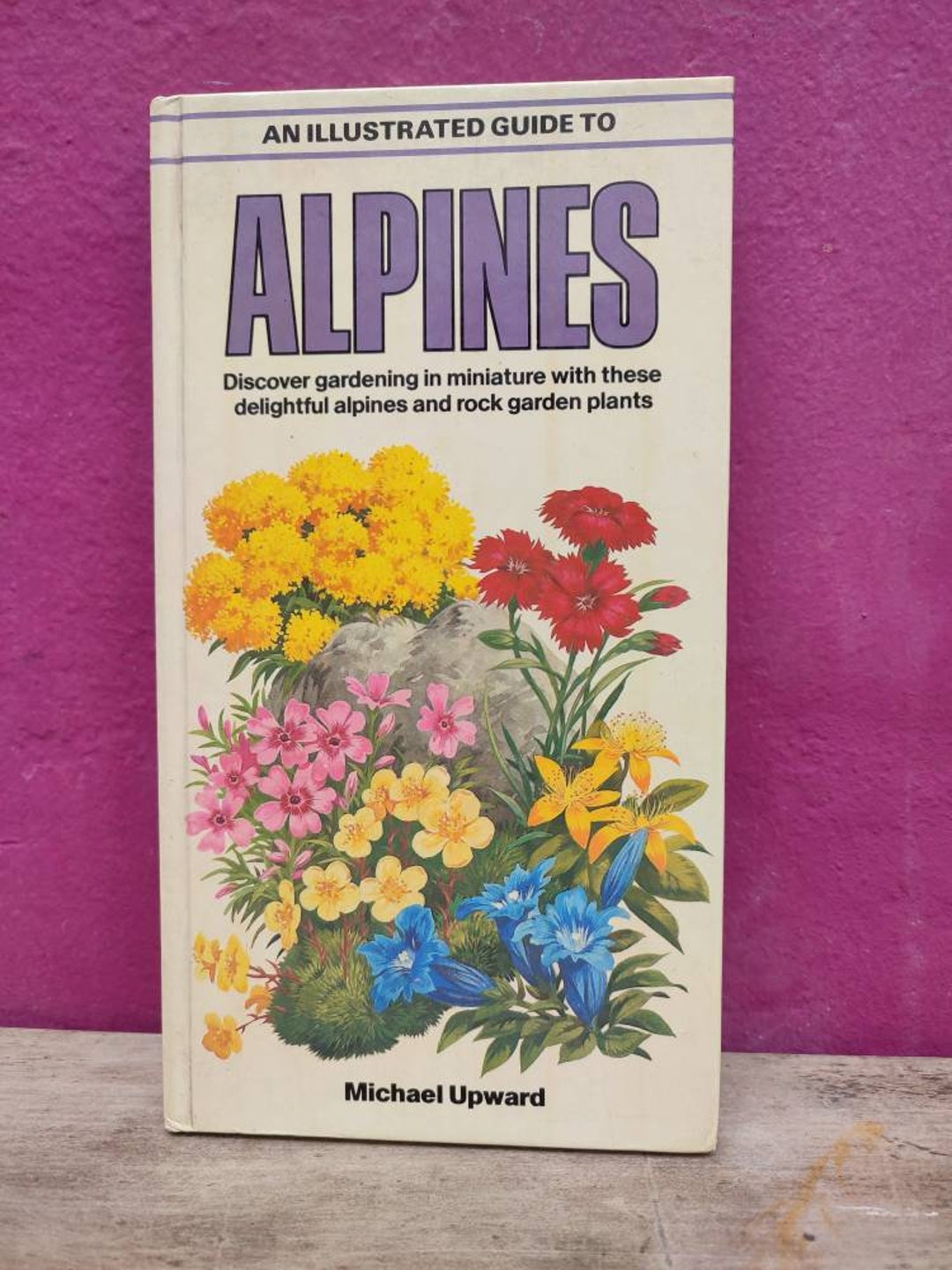Illustrated Guide to Alpines Gardening Book London 1983 Flora Botanical ...