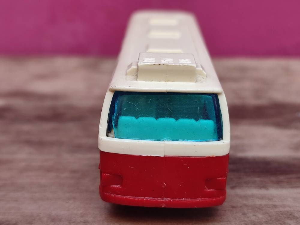 Mercedes Benz Bus Vintage Push and Pull Toy Vehicle Made in - Etsy