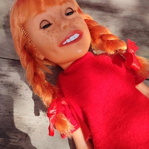 Pippi Longstocking Doll Collectible Rubber Doll Children's Book ...