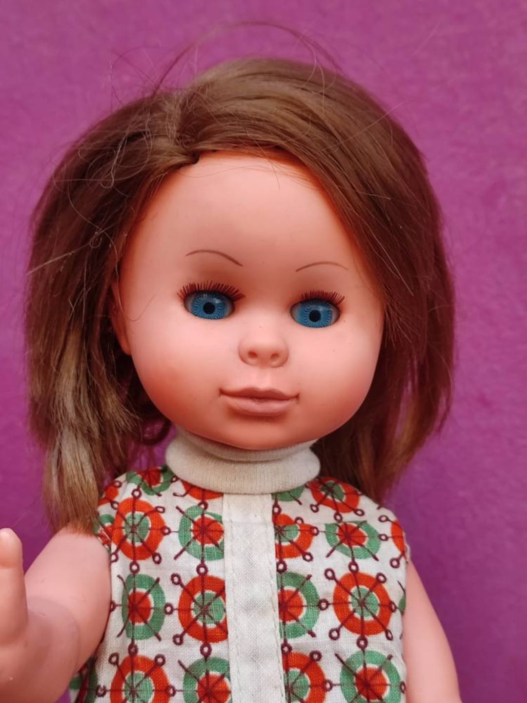 Stylish Posh Doll 1960s Collectible Greek Doll Franca Short Dress Doll ...
