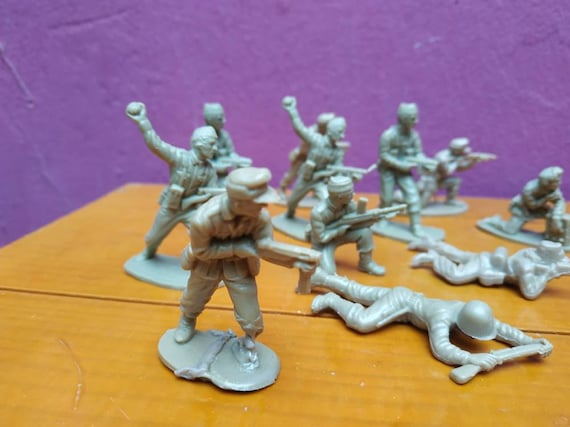 Plastic Men From Mars Warriors