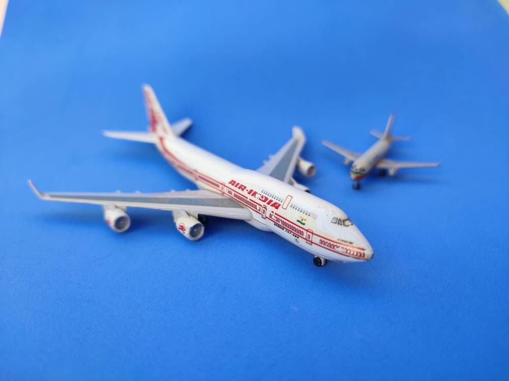 Modeling Planes Miniature Models Set of 2 Metal Aeroplanes - Etsy