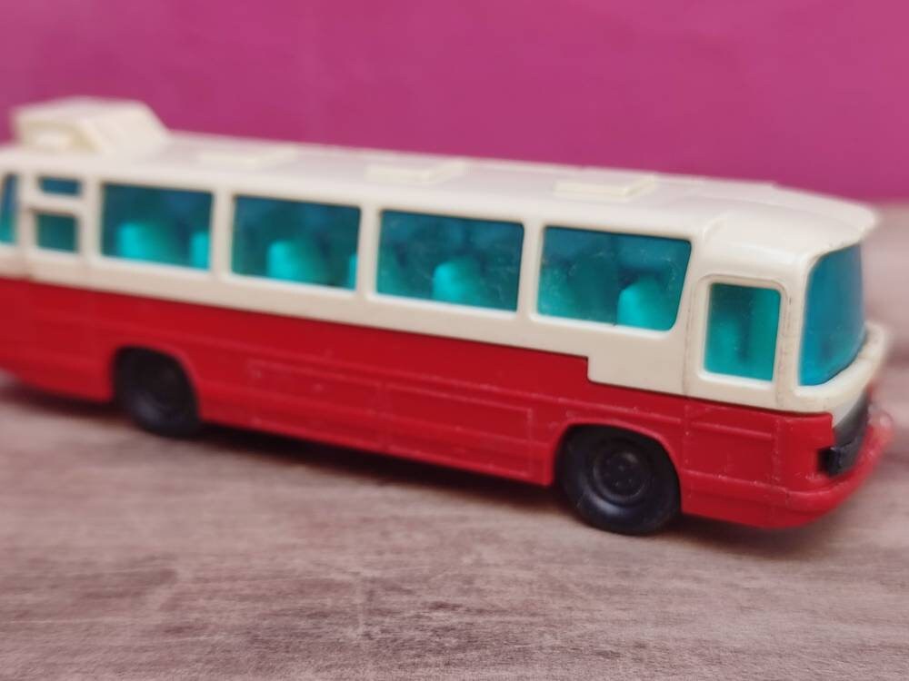 Mercedes Benz Bus Vintage Push and Pull Toy Vehicle Made in - Etsy