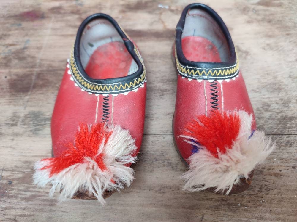 Vintage Greek Traditional Tsarouchi Rustic Shoes Costume Shoes - Etsy