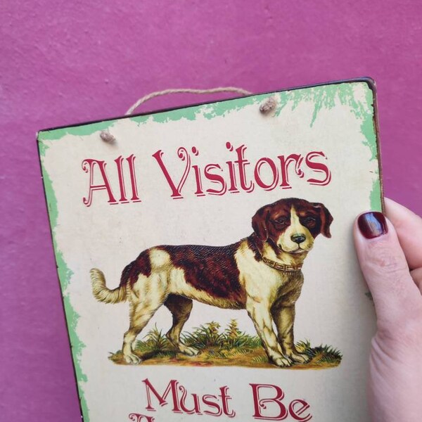 Vintage Wooden Signs - Etsy