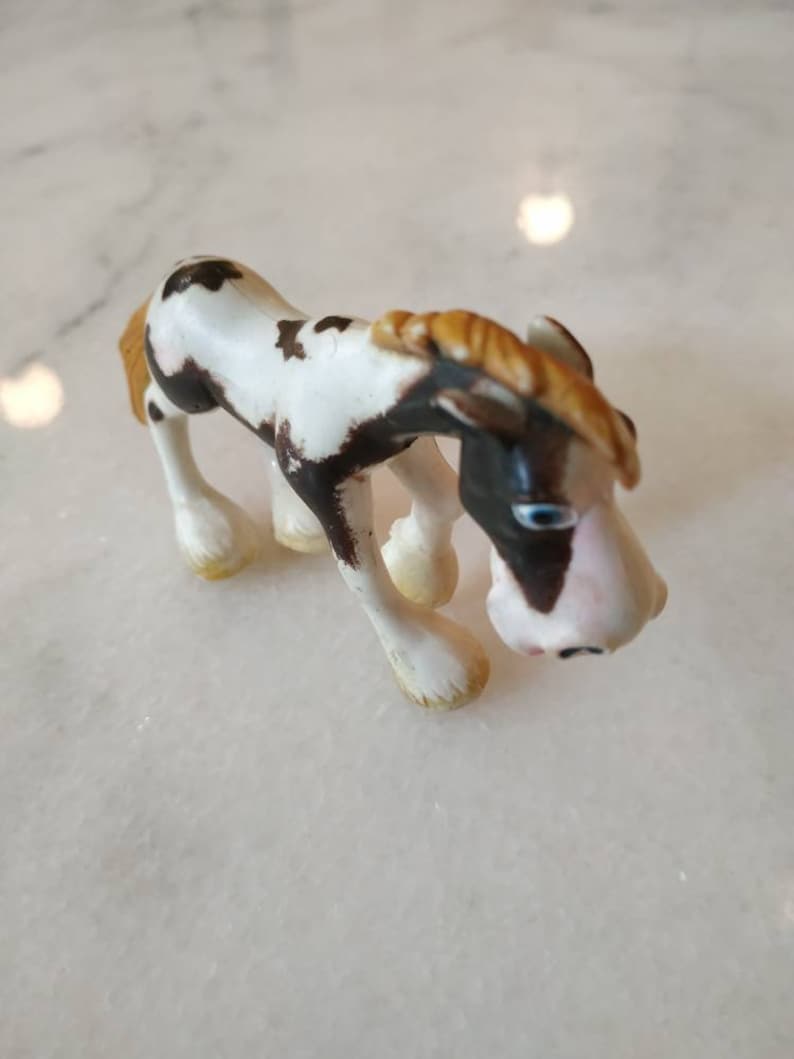 Miniature Horse Toy Rubber Horse Doll Animal Figure PVC Figure | Etsy