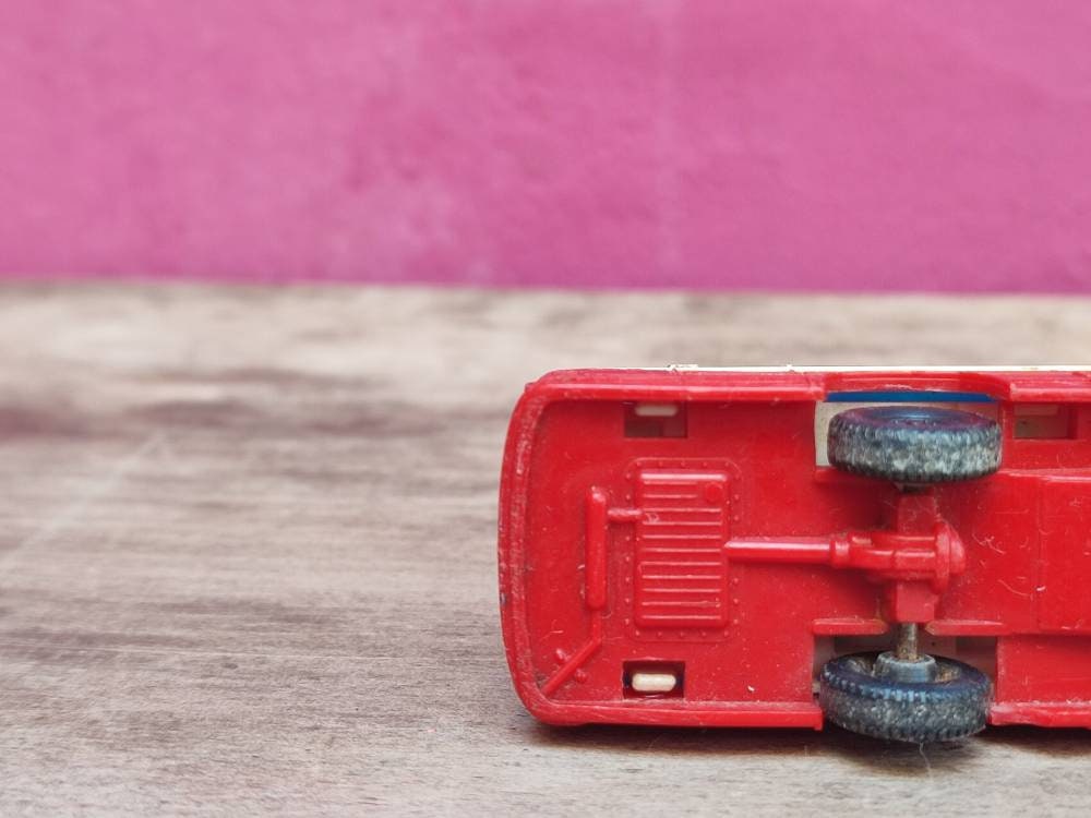 Mercedes Benz Bus Vintage Push and Pull Toy Vehicle Made in - Etsy