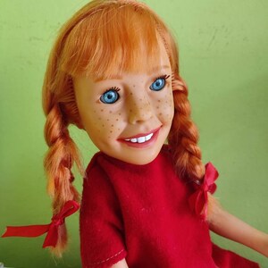 Pippi Longstocking Doll Collectible Rubber Doll Children's Book ...