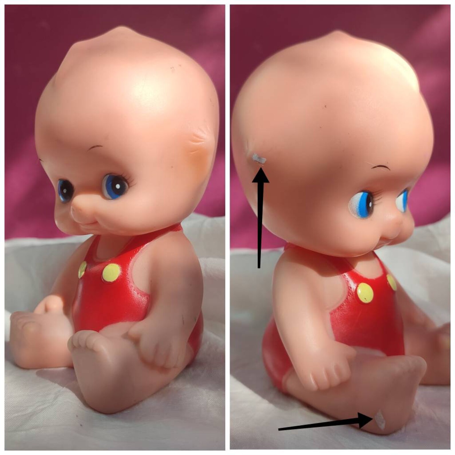 Vintage Kewpie Doll Retro Fashion Doll 70s Collectible Toys - Etsy