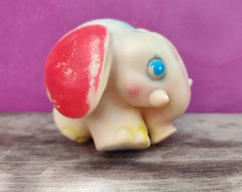 Rubber Elephant Toy - Etsy