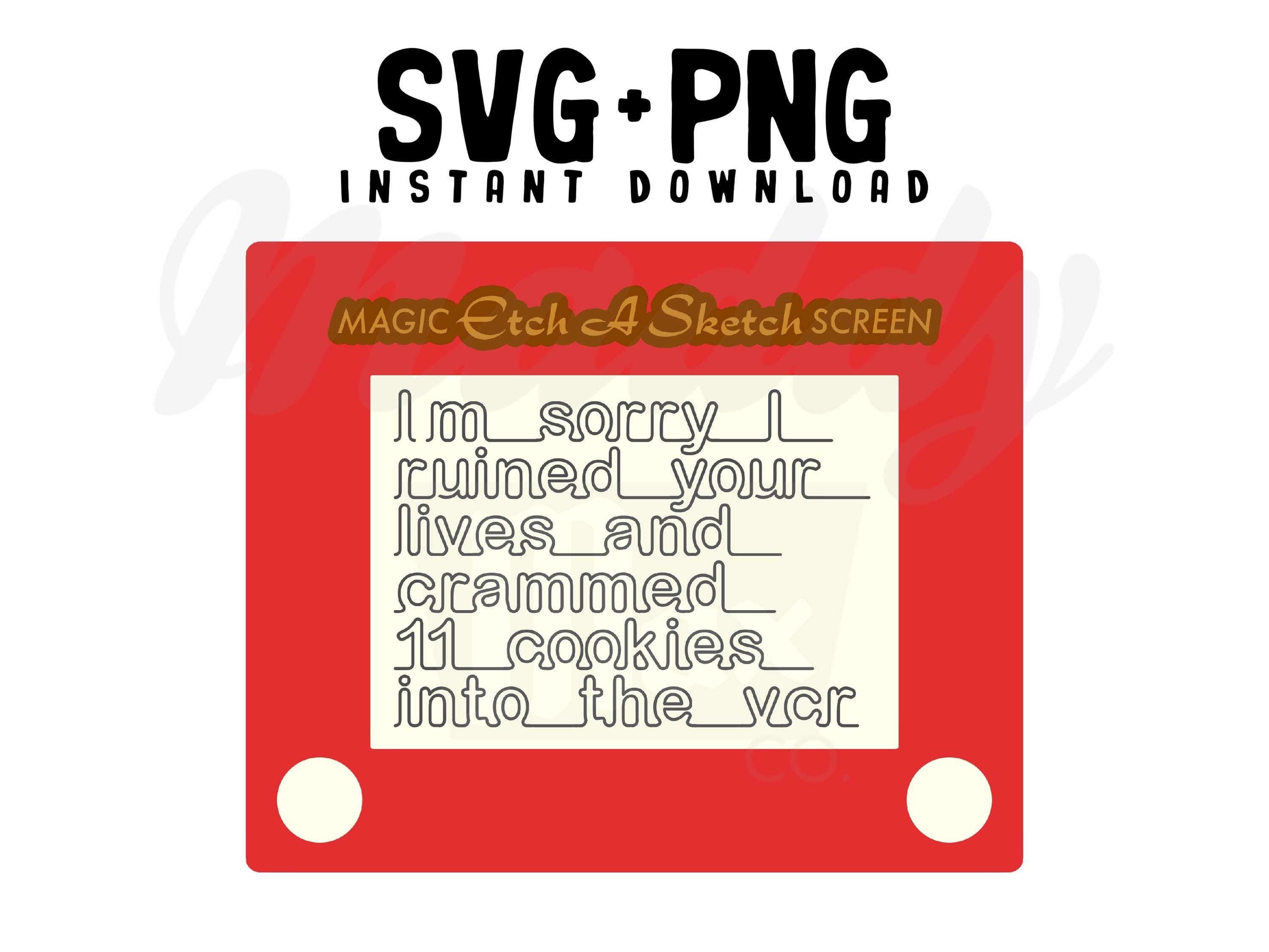 Elf Etch a Sketch SVG | PNG | Digital Files | Cutting Files | Elf Movie ...