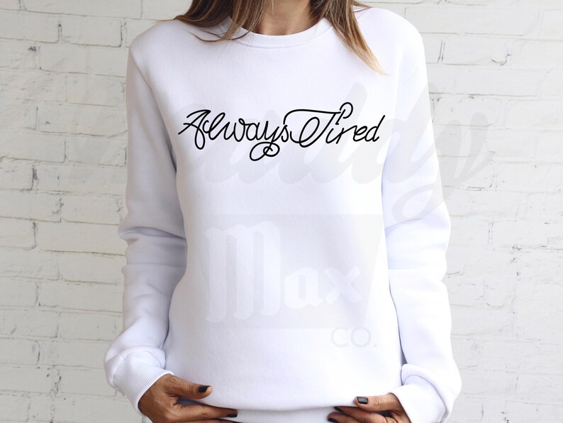 Always Tired Post Malone Tattoo SVG PNG Digital Files Cutting Files ...