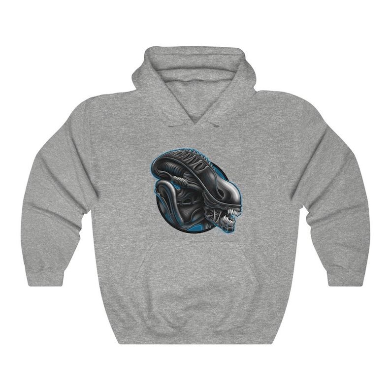Alien Xenomorph Warrior Hoodie - Etsy