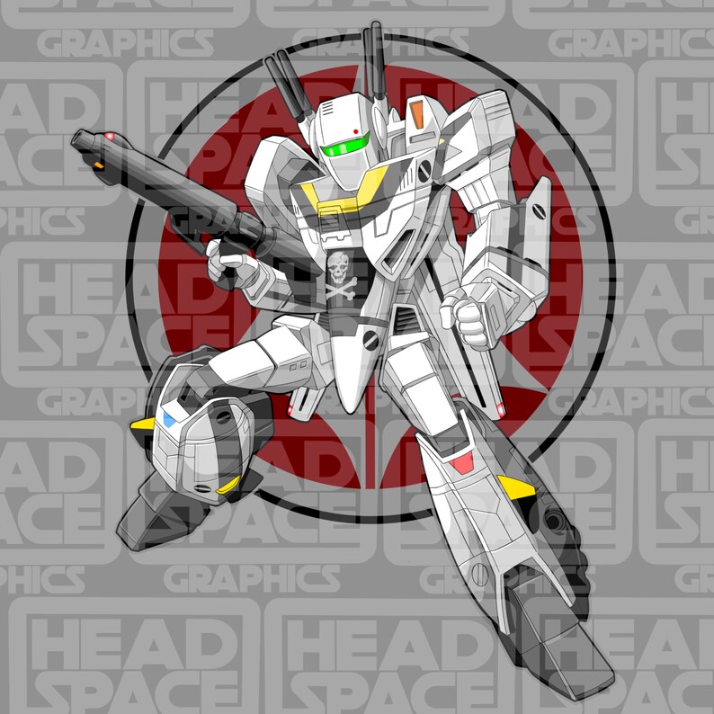 Robotech Macross Saga Anime Inspired Vinyl Decal - Etsy