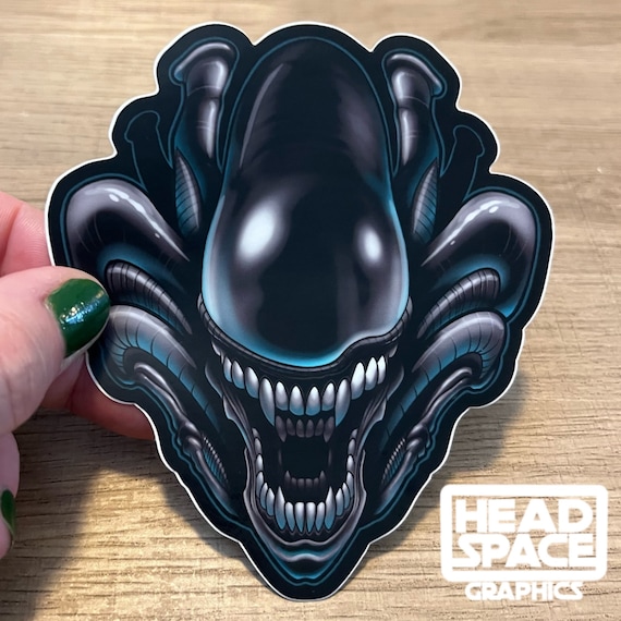 Alien Xenomorph Vinyl Sticker - Etsy