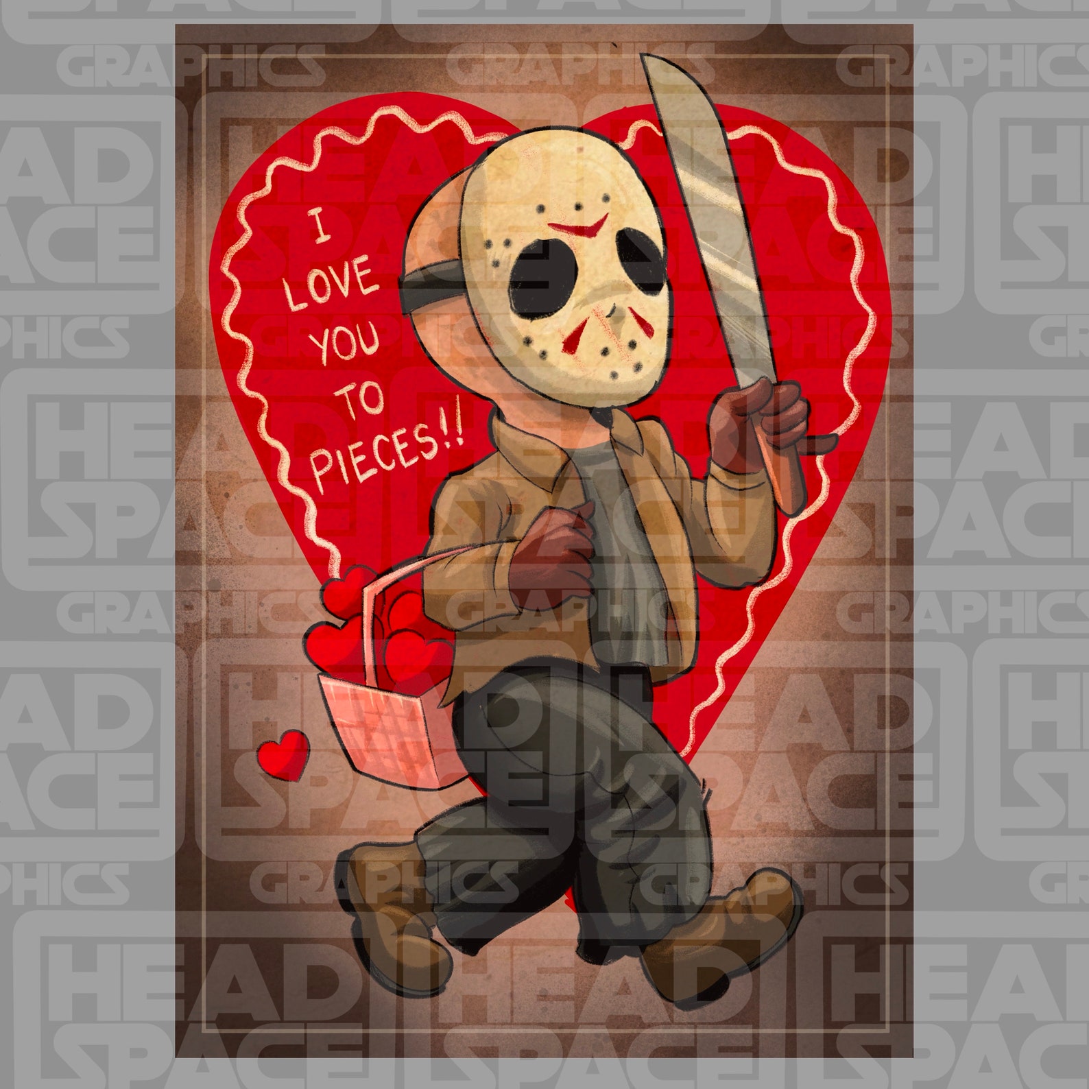 Digital Download Friday the 13th Jason Vorhees Inspired Vintage Style ...