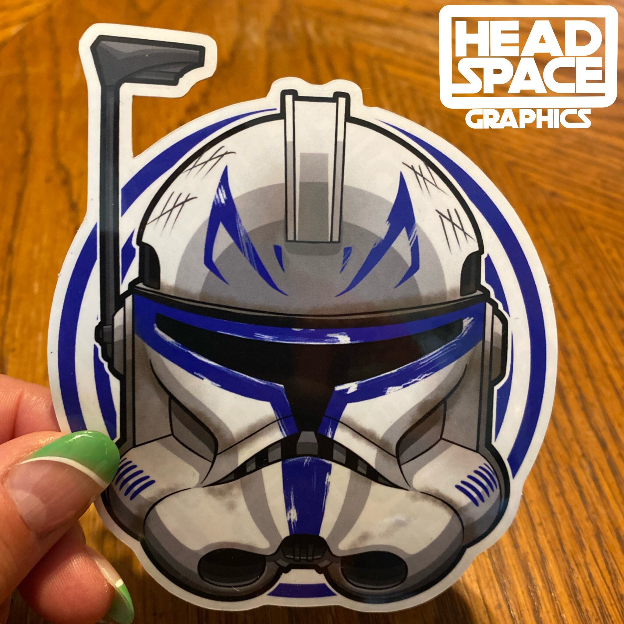 Captain Rex Star Wars Printable Labels