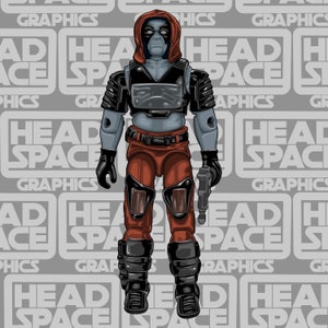 GI Joe Zartan Color Change Action Figure Vinyl Decal - Etsy