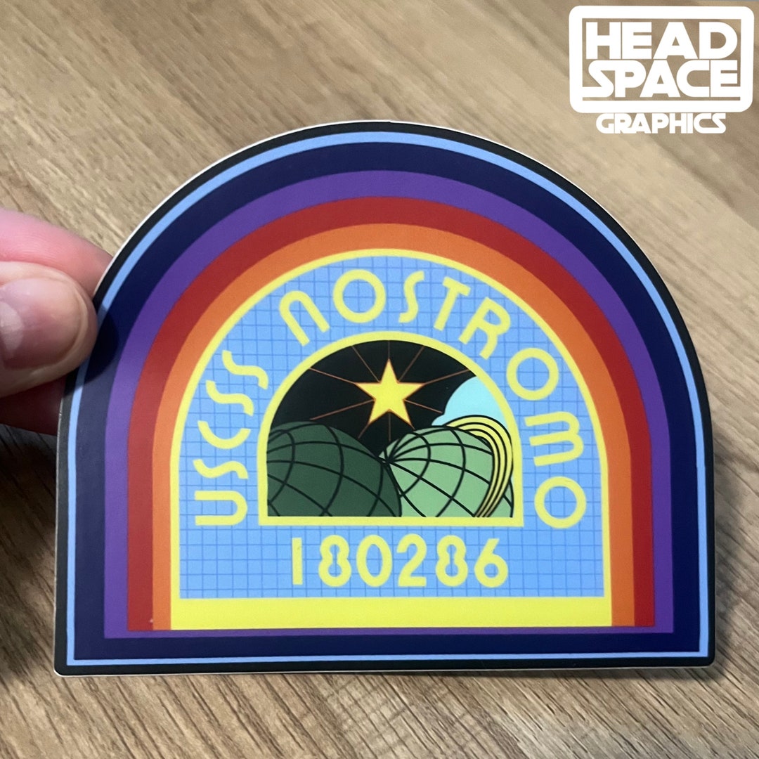 Alien Movie Inspired Nostromo Ship Vinyl Decal - Etsy
