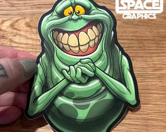 Ghostbusters Movie Logo Inspired Middle Finger Horror Comedy Vinyl ...