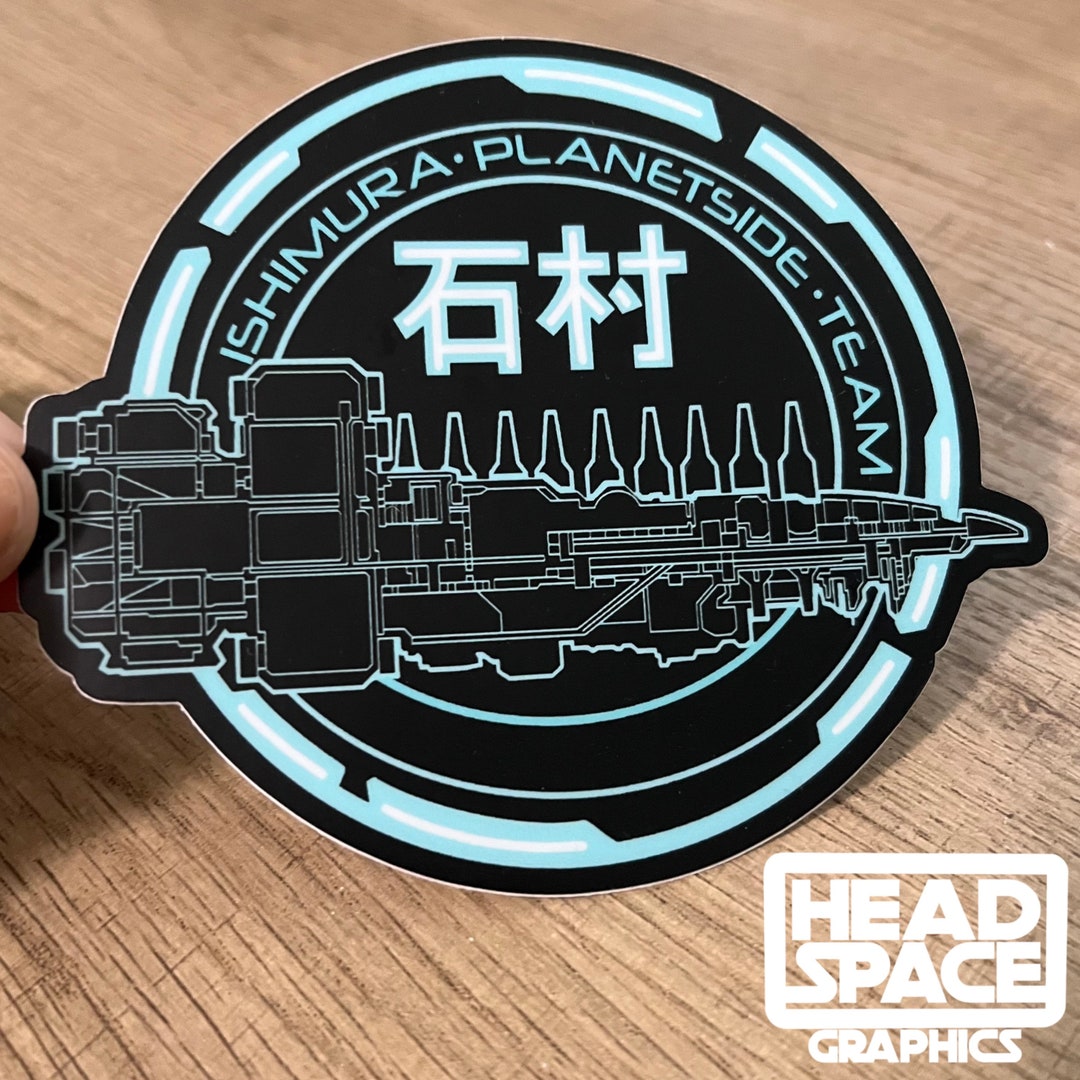 Dead Space Ishimura Inspired Planetside Team Vinyl Sticker - Etsy