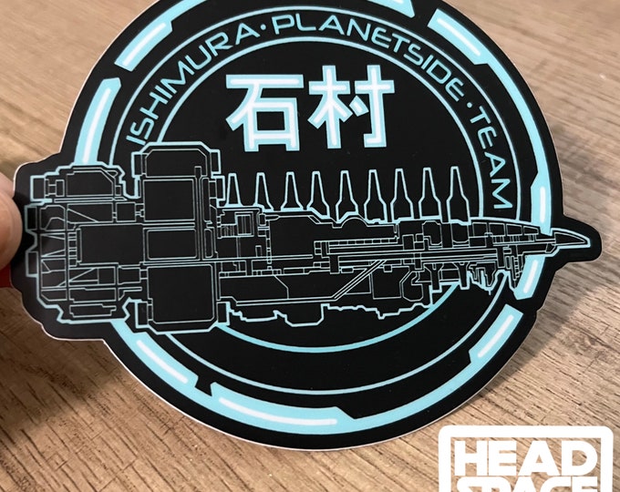 Dead Space Ishimura Inspired Planetside Team Vinyl Sticker - Etsy