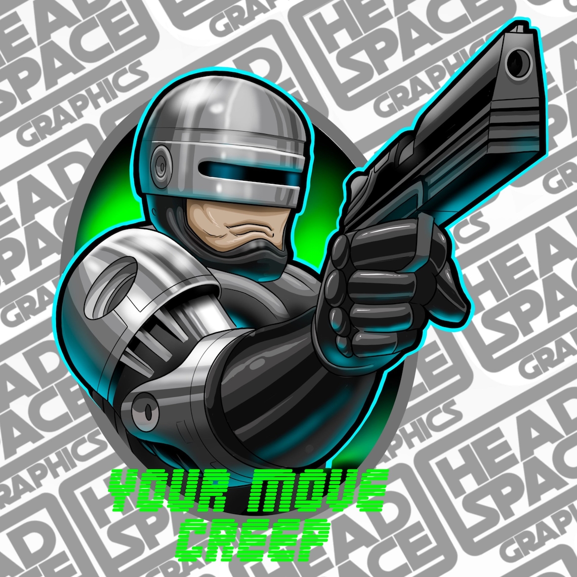 Robocop Vinyl Sticker - Etsy