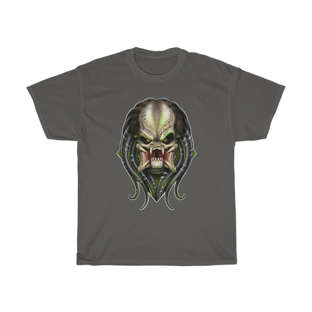 Mens Predator Alien Tshirt - Etsy