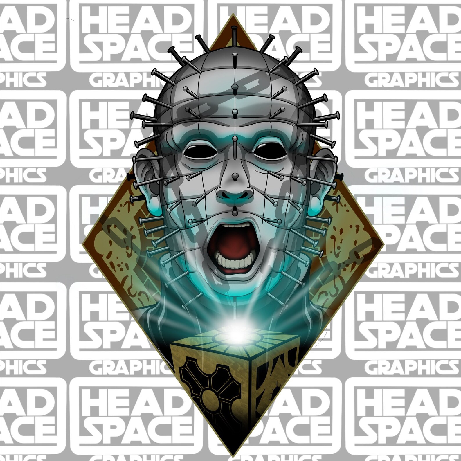 Hellraiser Pinhead Cenobite Horror Movie Vinyl Sticker - Etsy