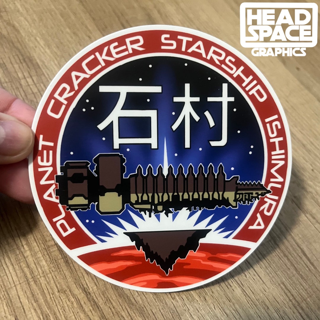 Dead Space Inspired Ishimura Starship Vinyl Sticker - Etsy