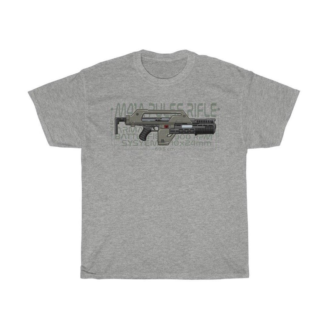 Mens Alien Pulse Rifle Tshirt - Etsy