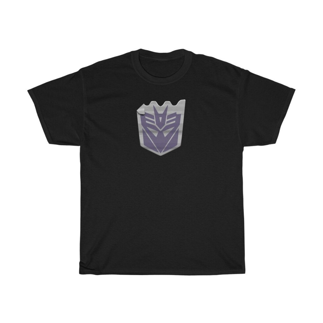 Mens Transformers G1 Decepticon Sicker Logo Tshirt - Etsy