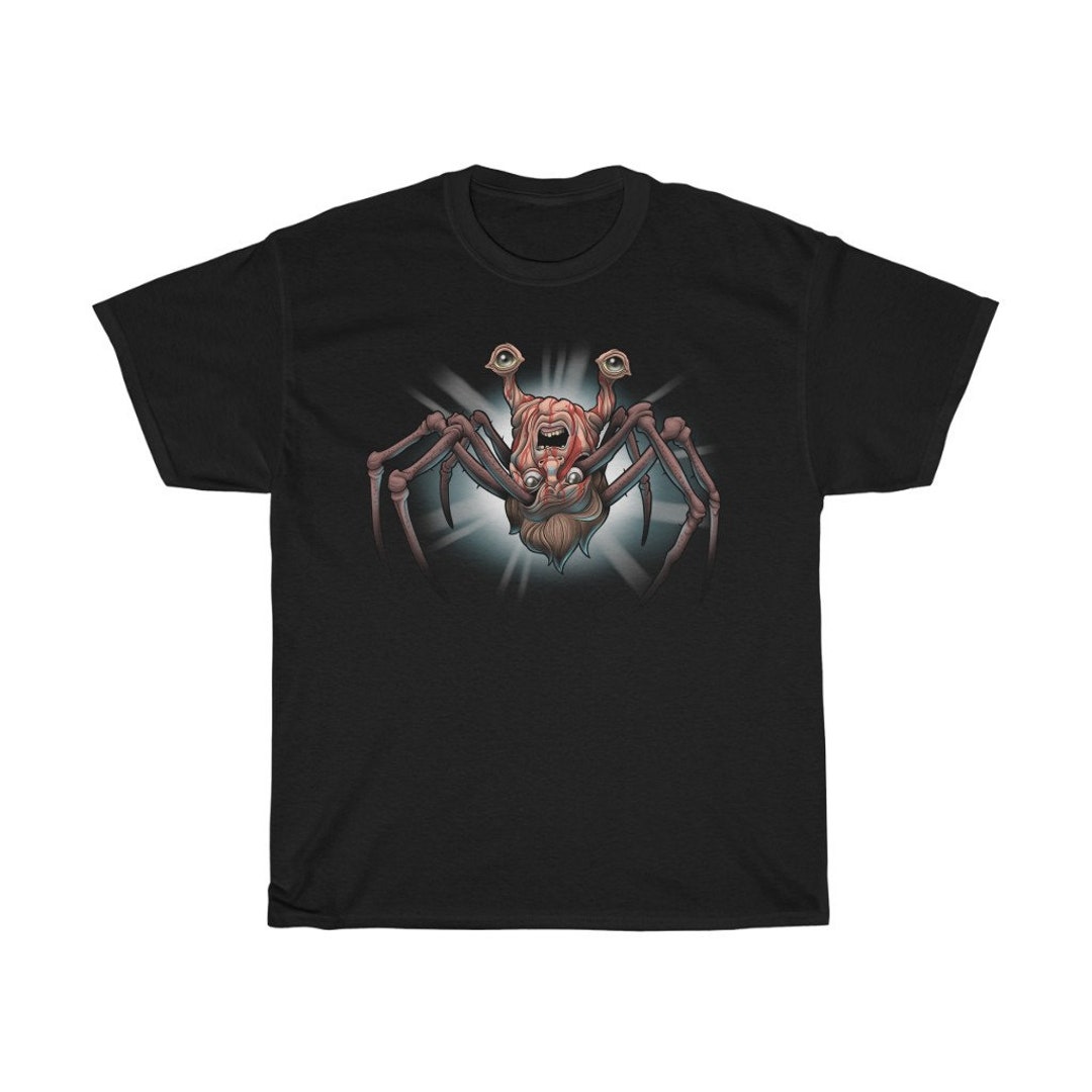 Mens the Thing Norris Spider Tshirt - Etsy
