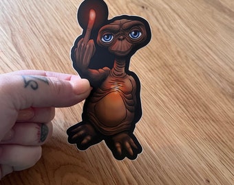 E.T. Vinyl Sticker E.T. the Extra Terrestrial Movie Die Cut Decal for ...