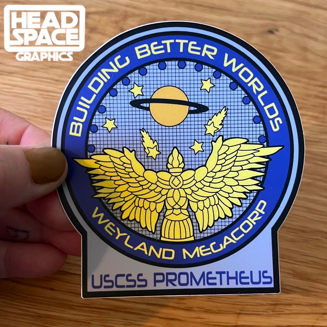 Alien Movie Inspired Prometheus Ship Vinyl Decal - Etsy