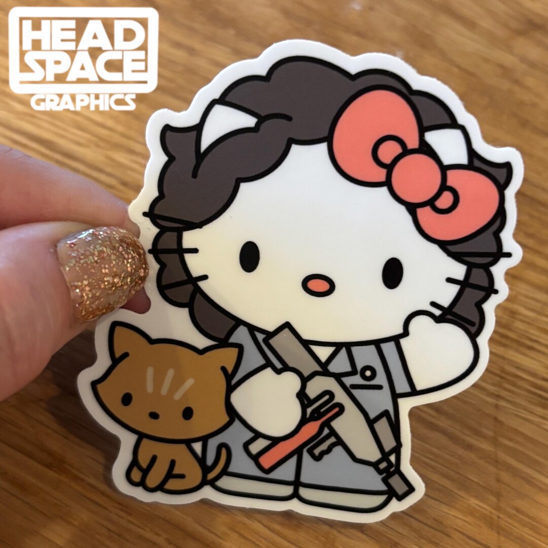 Hello Ellen Ripley Kitty and Jonesy Alien Movie Inspired Vinyl Decal - Etsy
