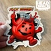 Kool Aid Man Inspired Middle Finger Vinyl Sticker - Etsy