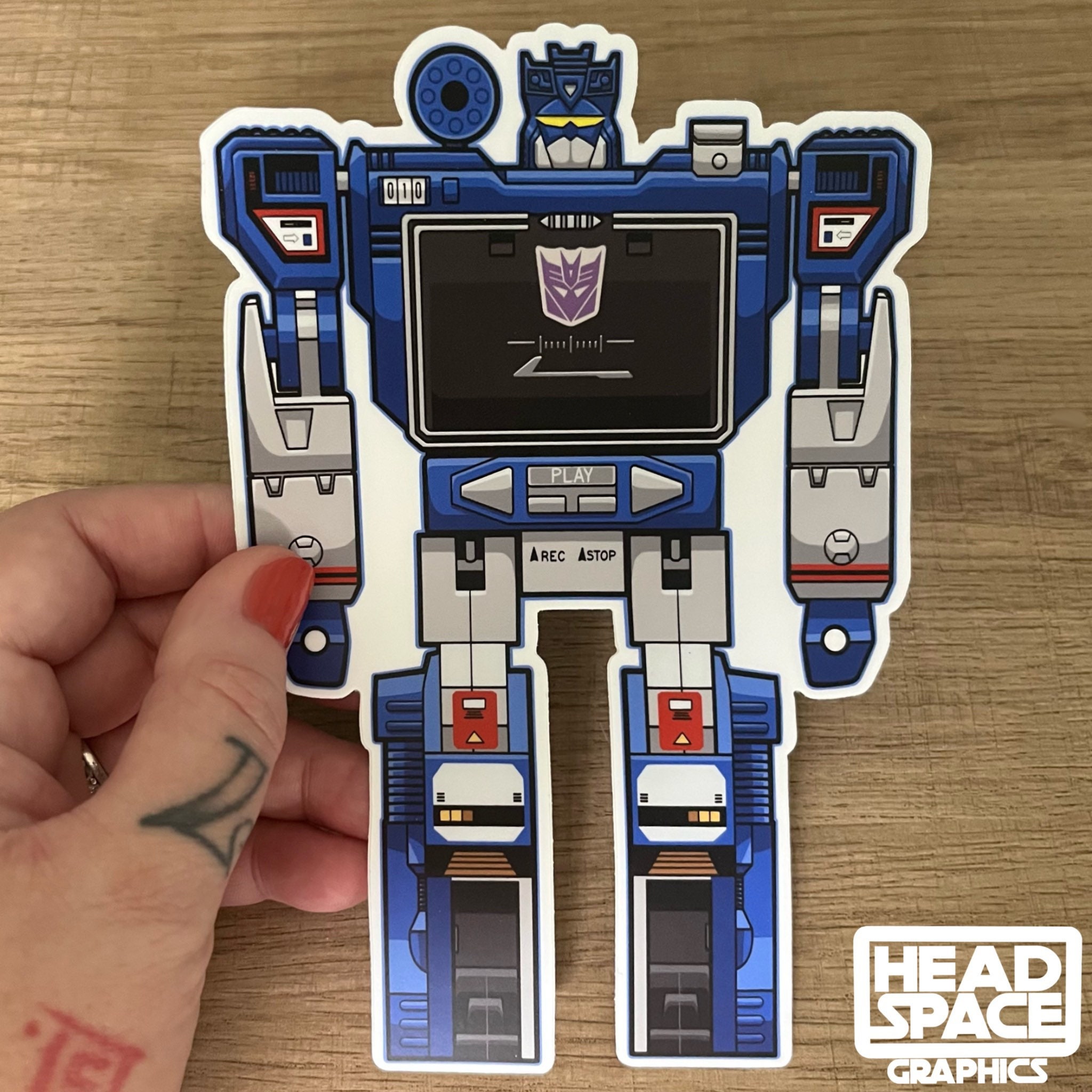 Soundwave Transformers 3 Full Body