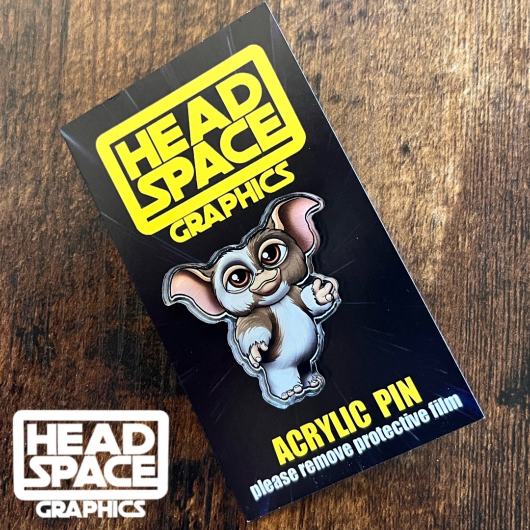 Gremlins Gizmo Acrylic Pin - Etsy