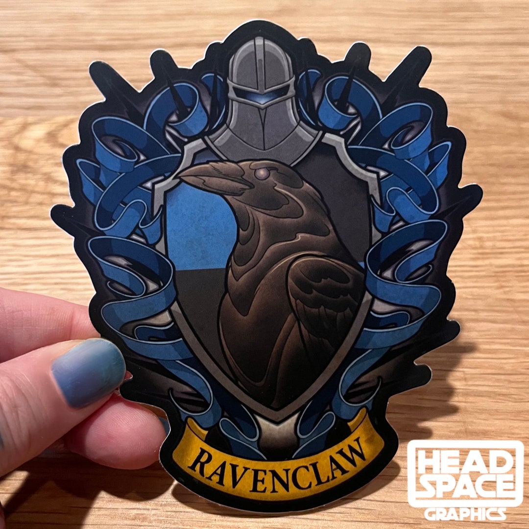 Harry Potter Hogwarts Ravenclaw Inspired Vinyl Sticker - Etsy