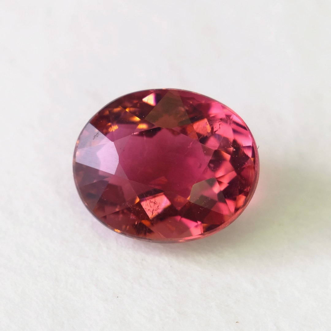 Purplish Pink Tourmaline Rubellite Mozambique VS 0.87ct - Etsy
